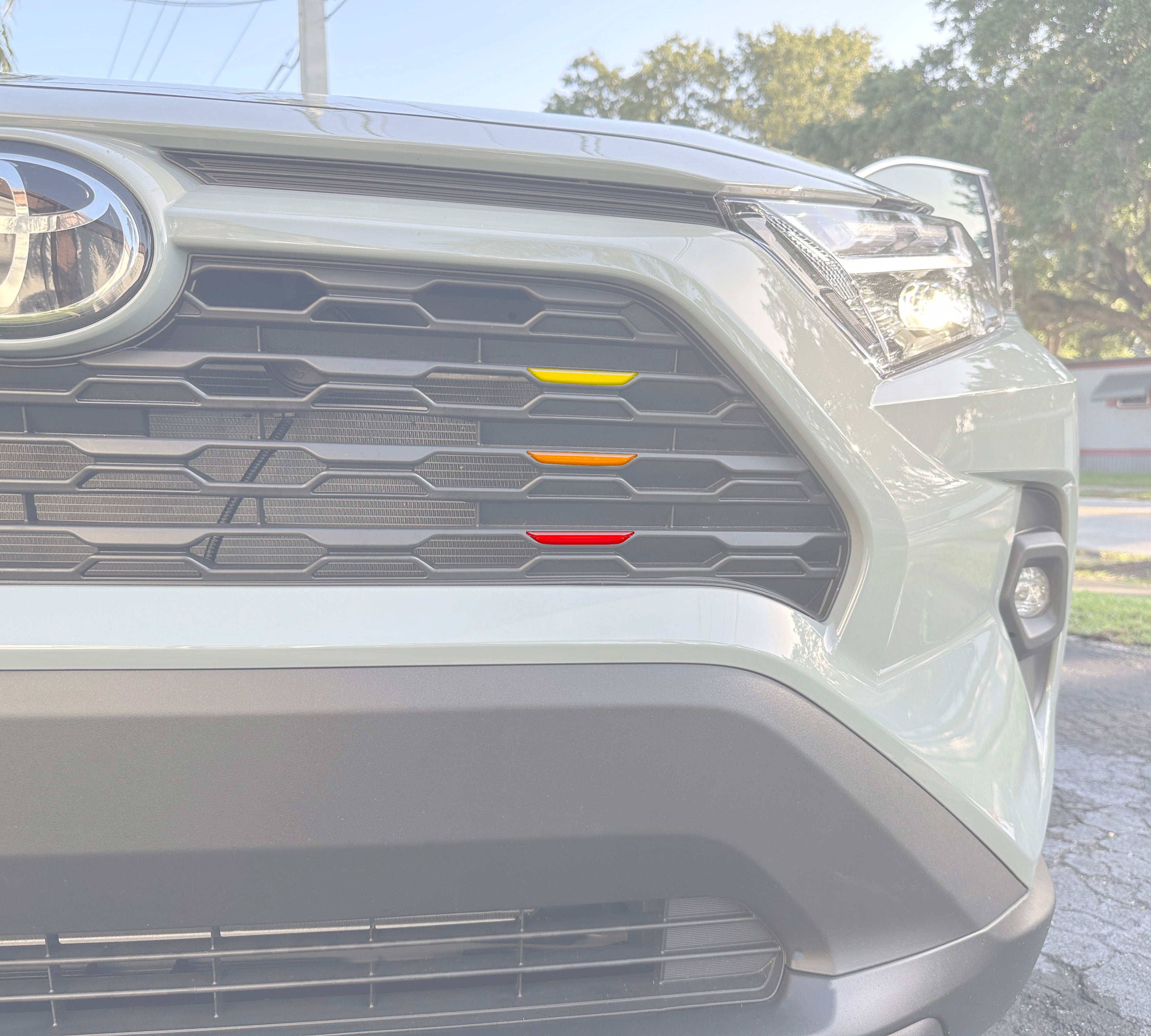 Grille Line Inserts Fits 2019-2025 Toyota Rav4 – Aloha Overland